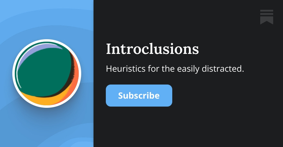 Introclusions | Paul | Substack