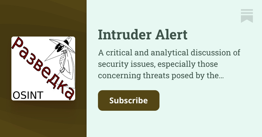Intruder Alert | Substack