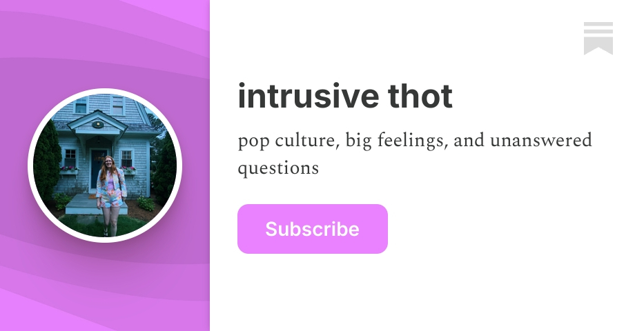 intrusive thot | kcw | Substack