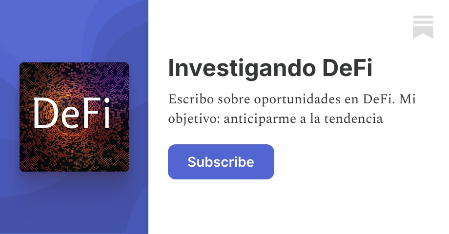 Investigando DeFi | Sergio | Substack