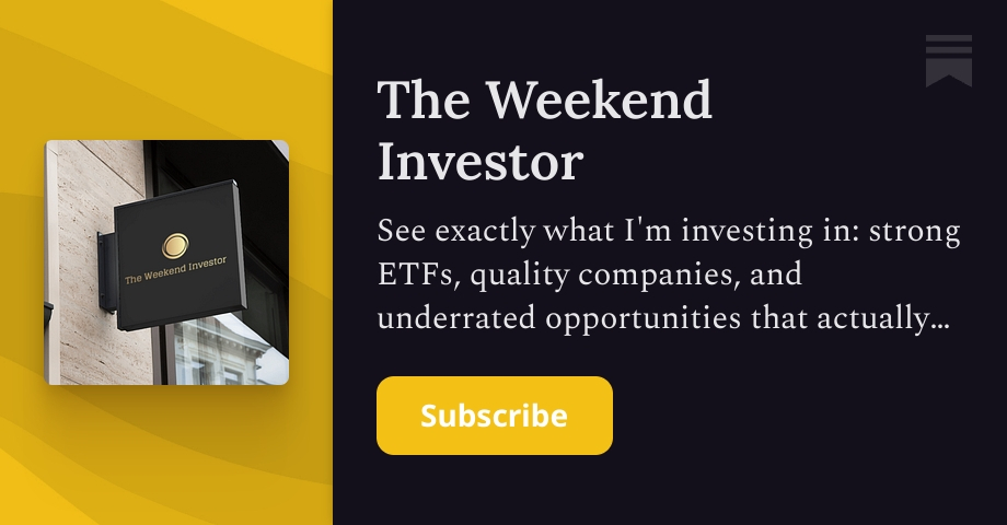 Personal Finance - by Alexis | The Weekend Investor