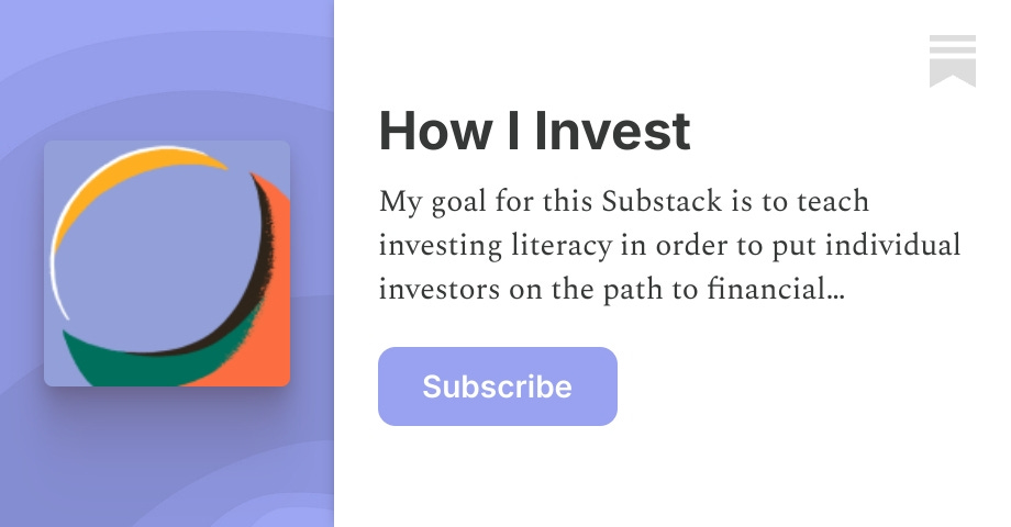 How I Invest | Chris Lamb | Substack