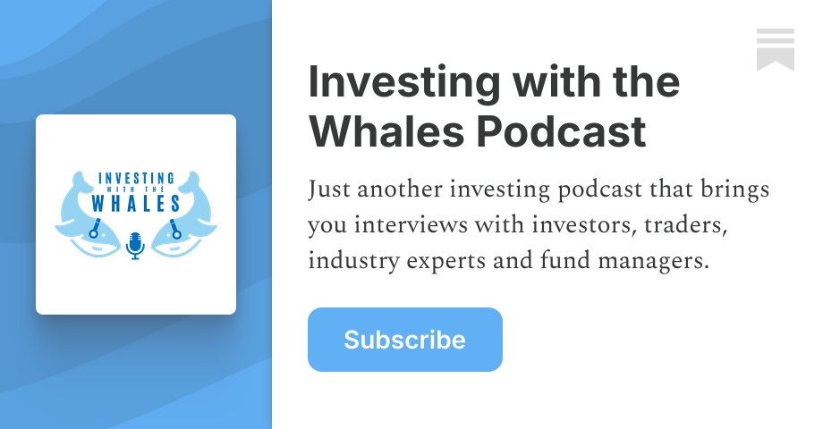 Investing with the Whales Podcast | Jonah Lupton | Substack