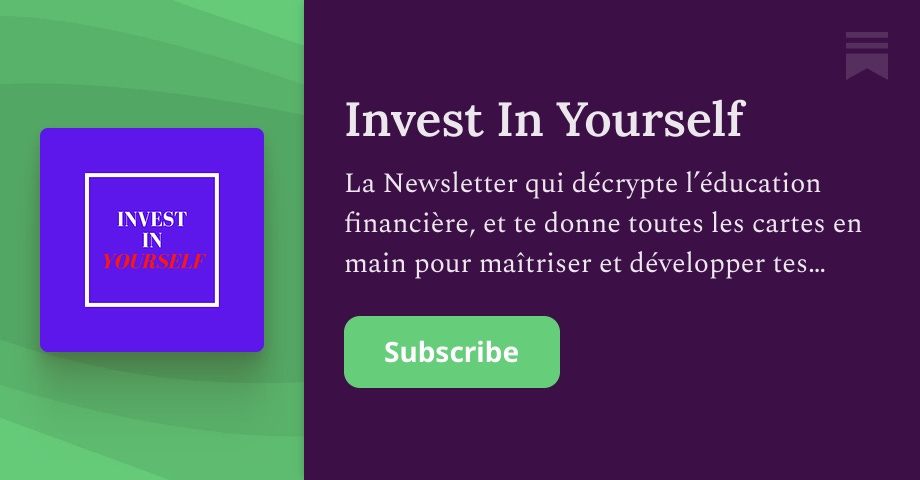 Invest In Yourself | Thomas Mayol | Substack