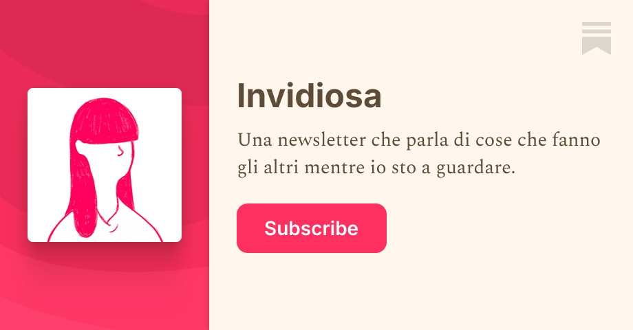 Invidiosa | Angela Cannavò | Substack