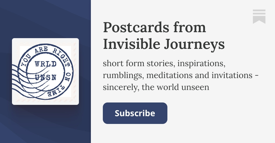 Postcards from Invisible Journeys | Morgan | Substack