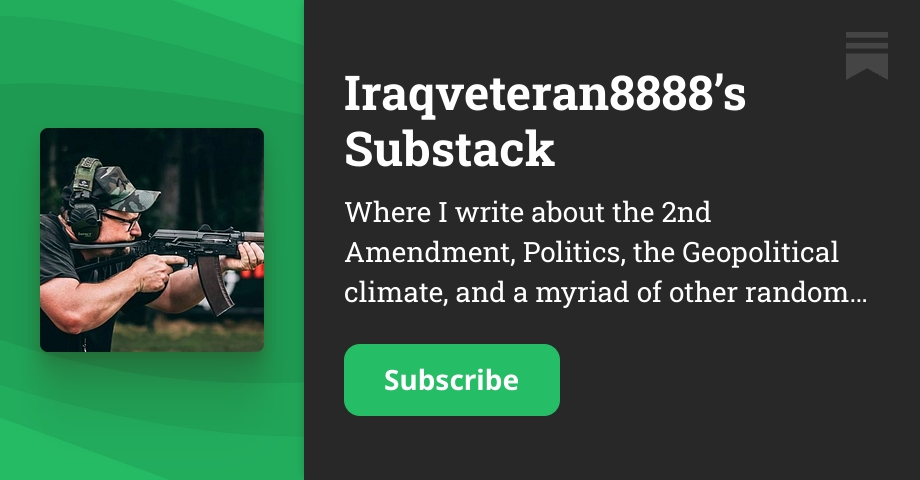 On guns and weed - Iraqveteran8888’s Substack