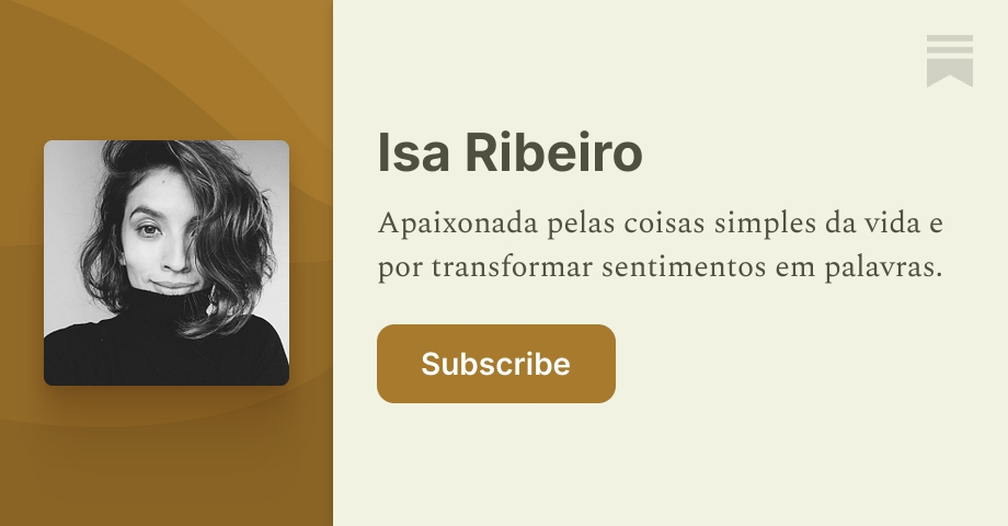 Isa Ribeiro | Substack
