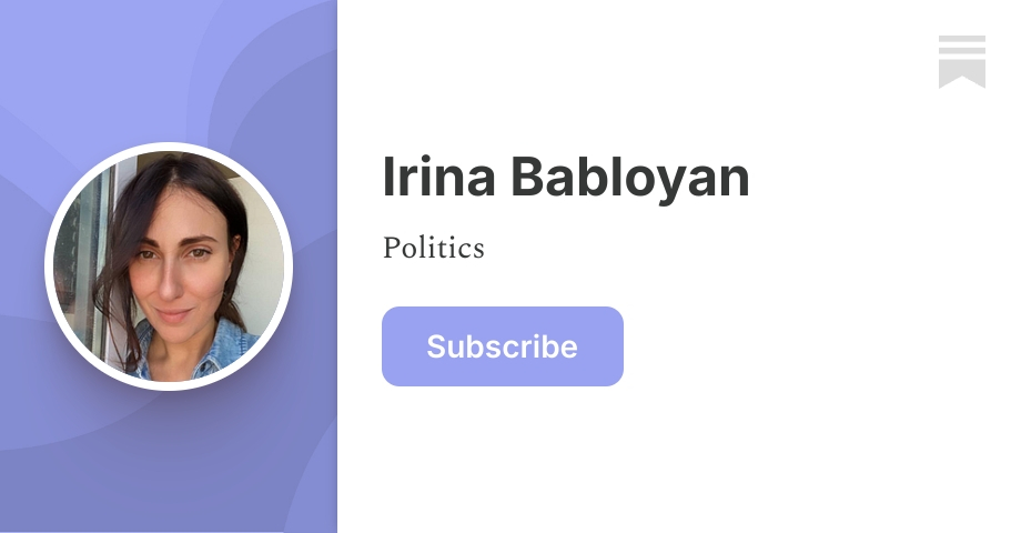Irina Babloyan | Substack