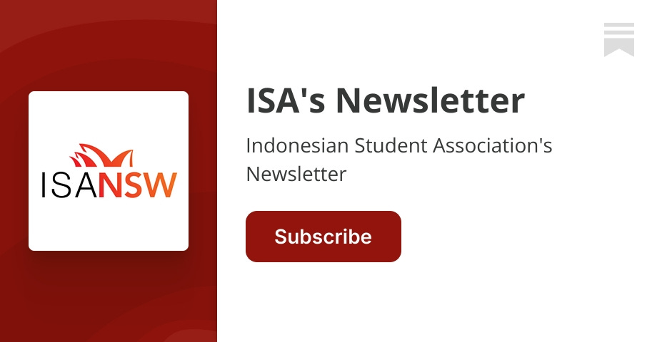 ISA's Newsletter | ISA NSW | Substack