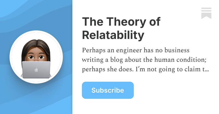 The Theory of Relatability | Substack