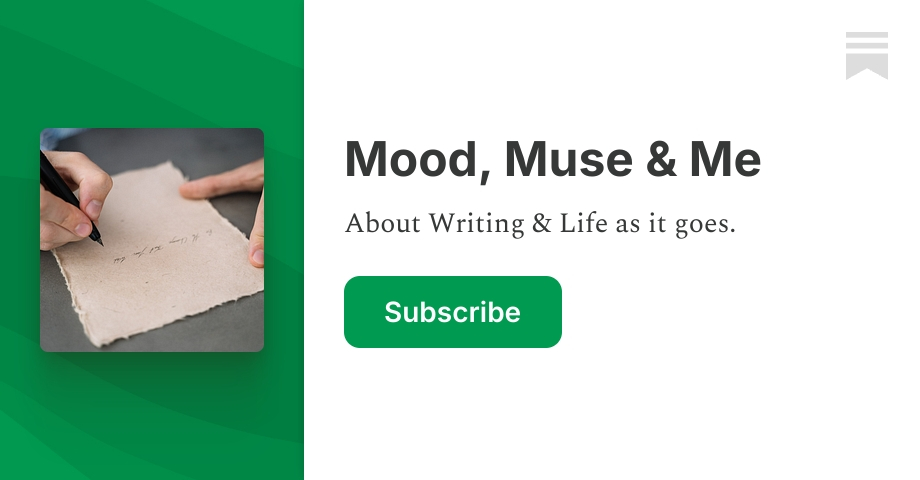 Mood, Muse & Me | Ishita | Substack