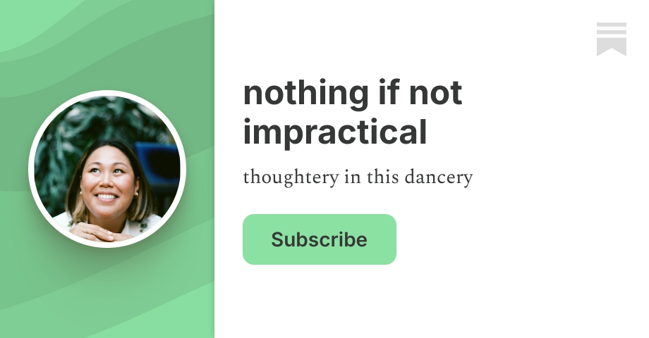 nothing if not impractical | Isidora Torres | Substack