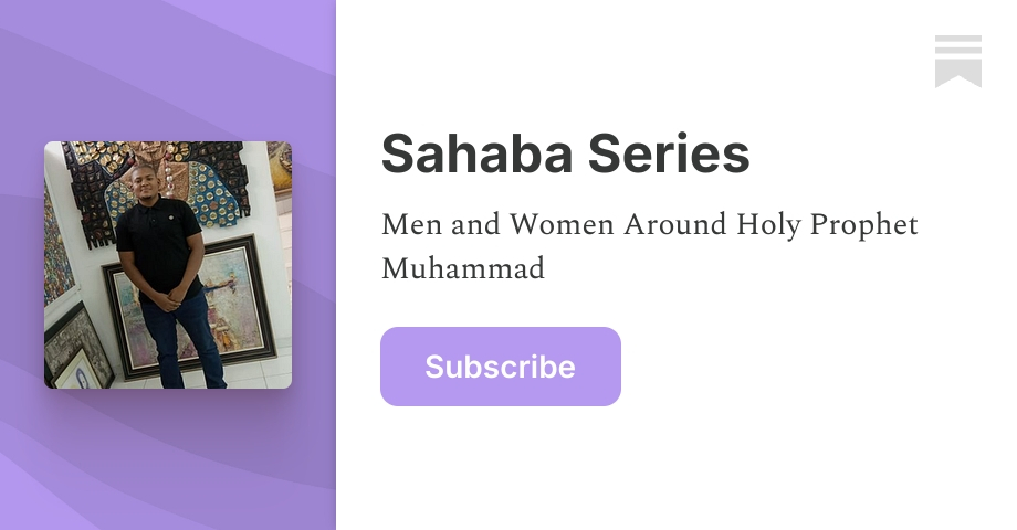 MUS'AB IBN 'UMAIR - by Muzaffar Ajimoti - Sahaba Series