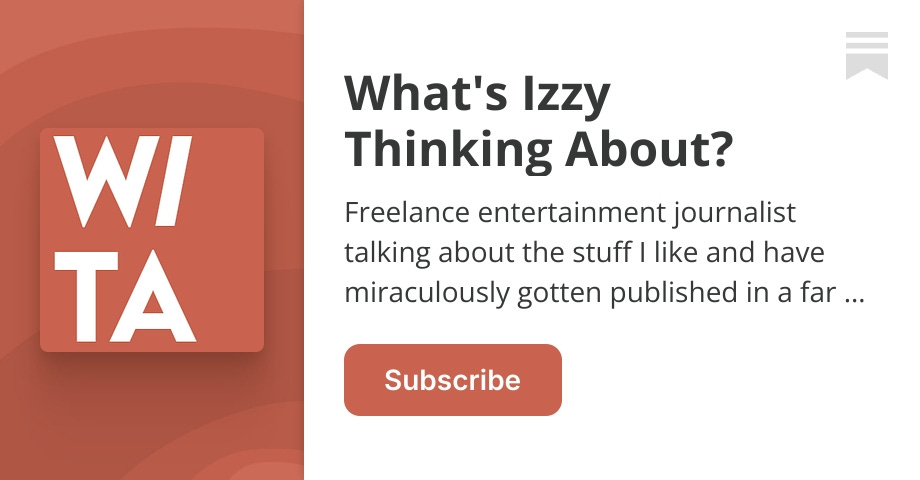 What's Izzy Thinking About? | Isobel Frost | Substack