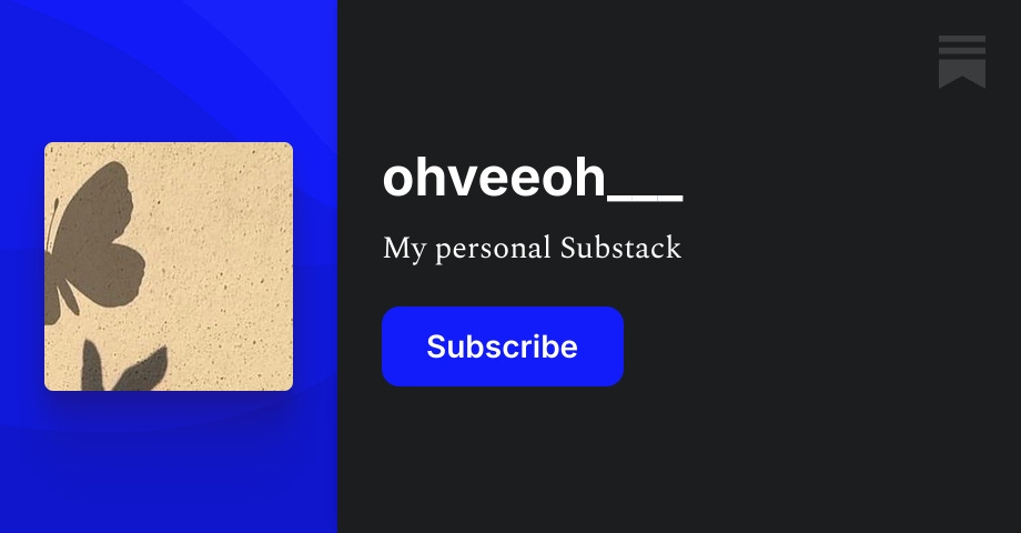 ohveeoh___ | Gabriella Itene. | Substack