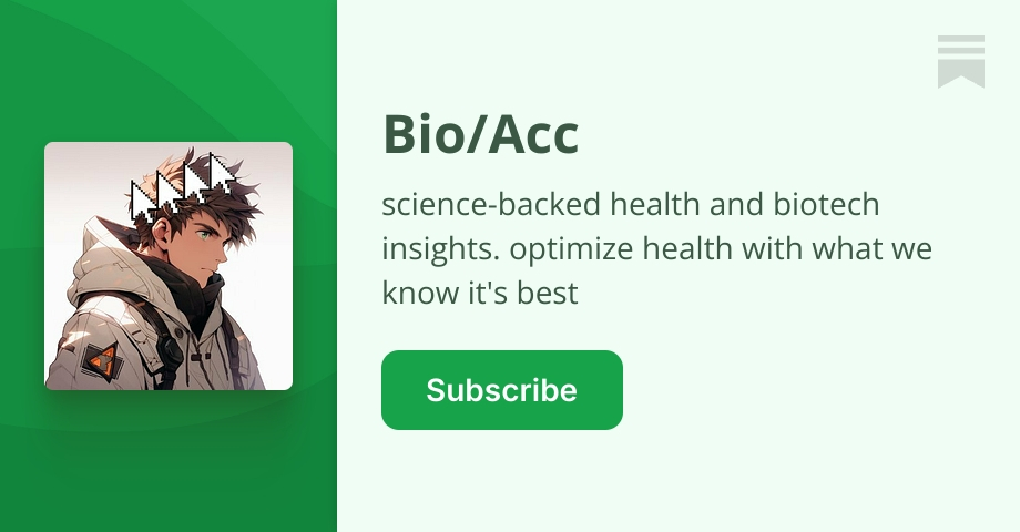 Bio/Acc | vittorio | Substack