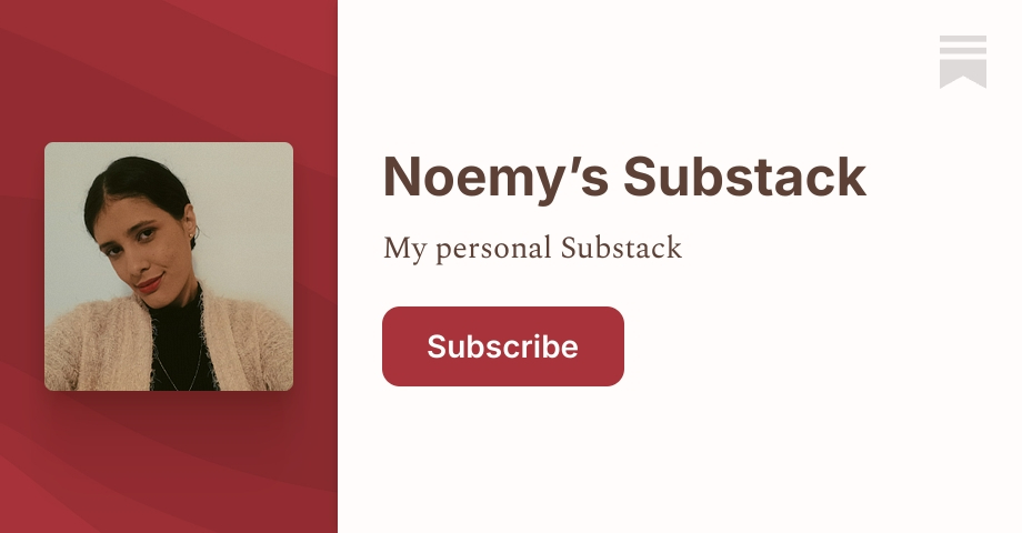 Noemy’s Substack | Noemy Moura Martins | Substack