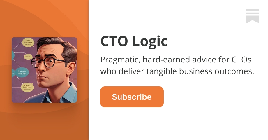 CTO Logic | Itzy Sabo | Substack