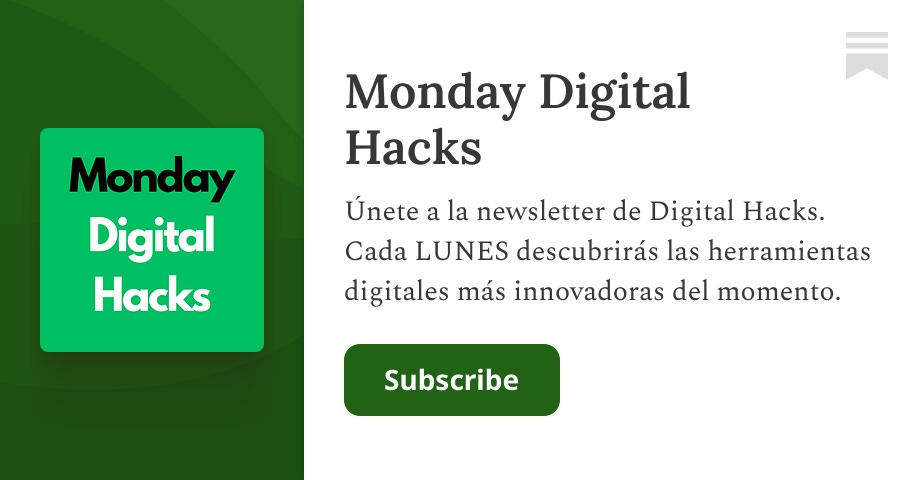 Monday Digital Hacks | Ivan AlsiGo | Substack