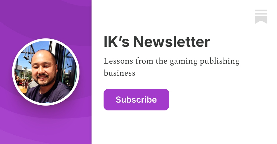 IK’s Newsletter | Ivan | Substack
