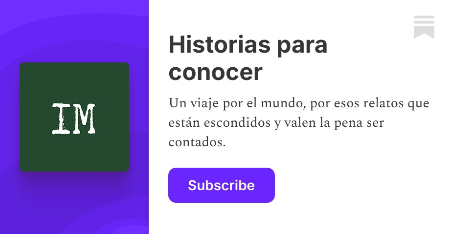 Historias para conocer | Ivan Mazorco | Substack