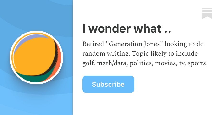 I wonder what .. | Todd Sagmoe | Substack