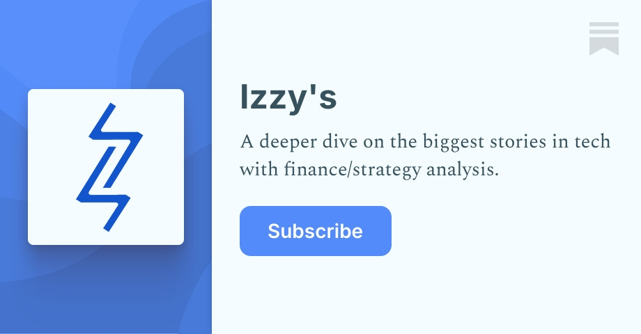 Izzy's | Izzy Rattner | Substack