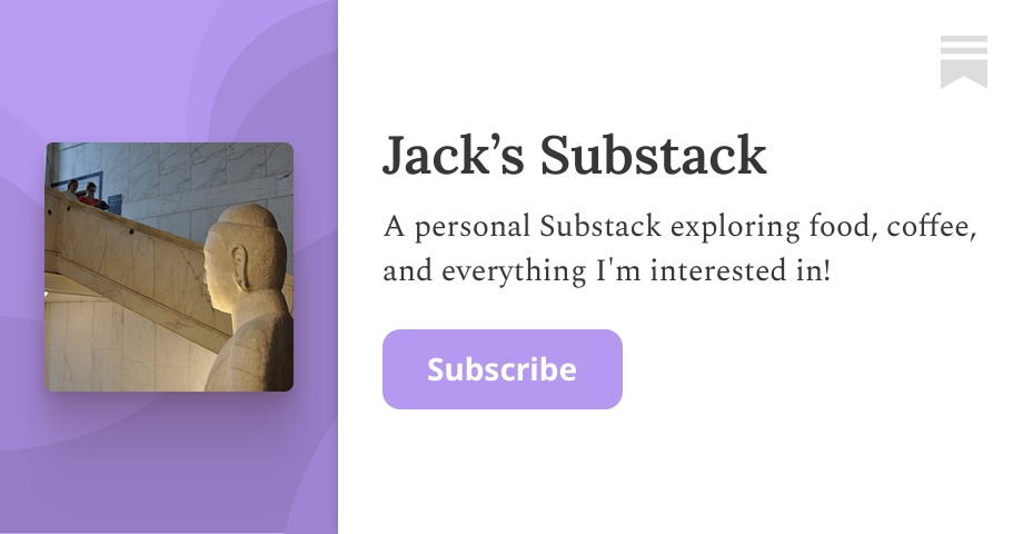 Coffeeshop Dairies: The Coffee Tree - Jack’s Substack