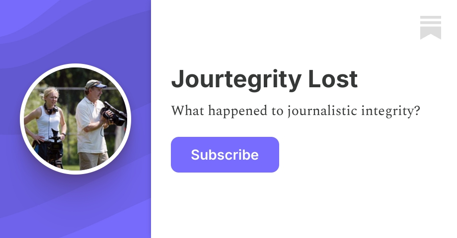 Jourtegrity Lost | Jack Clancy | Substack