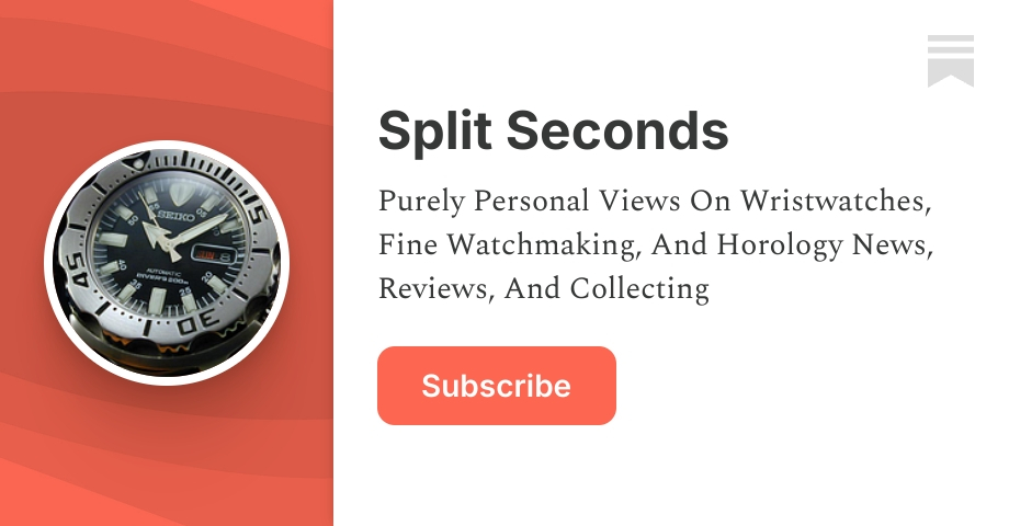 Split Seconds | Jack Forster | Substack