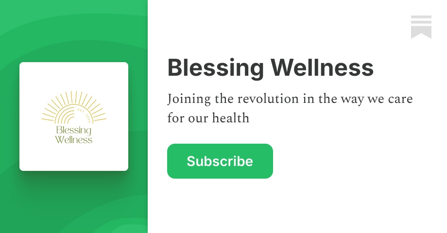 Blessing Wellness | Jackie Blessing | Substack