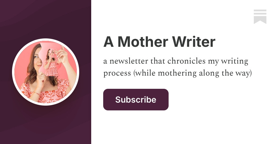 A Mother Writer | Jackie Leonard | Substack