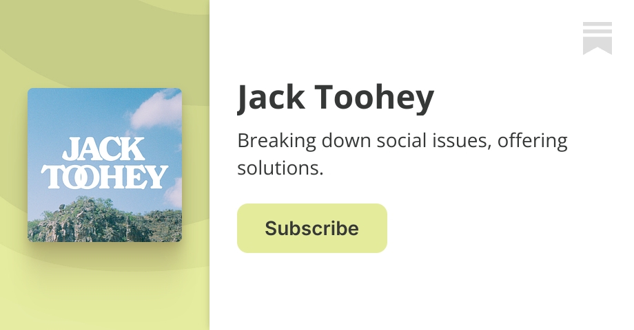 Jack Toohey | Substack