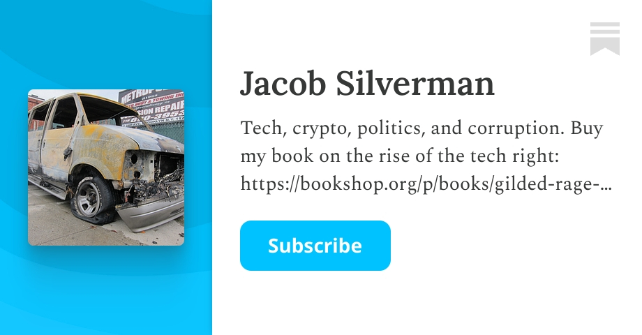 Jacob Silverman | Substack