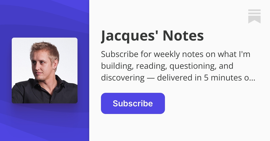 Jacques van Heerden | Substack