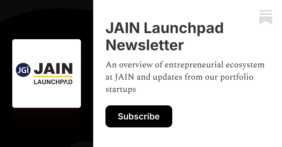 JAIN Launchpad Newsletter | Substack