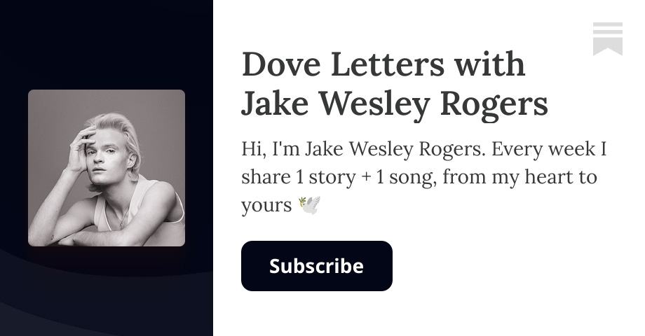 Today is Sunday with Jake Wesley Rogers | Substack