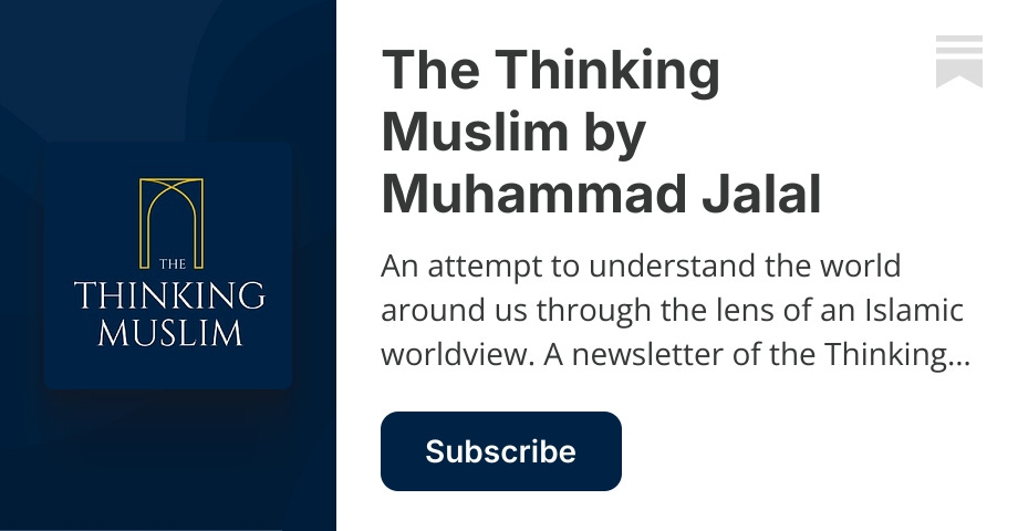 About - The Thinking Muslim by Muhammad Jalal