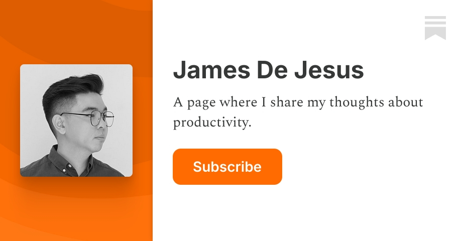 James De Jesus | Substack