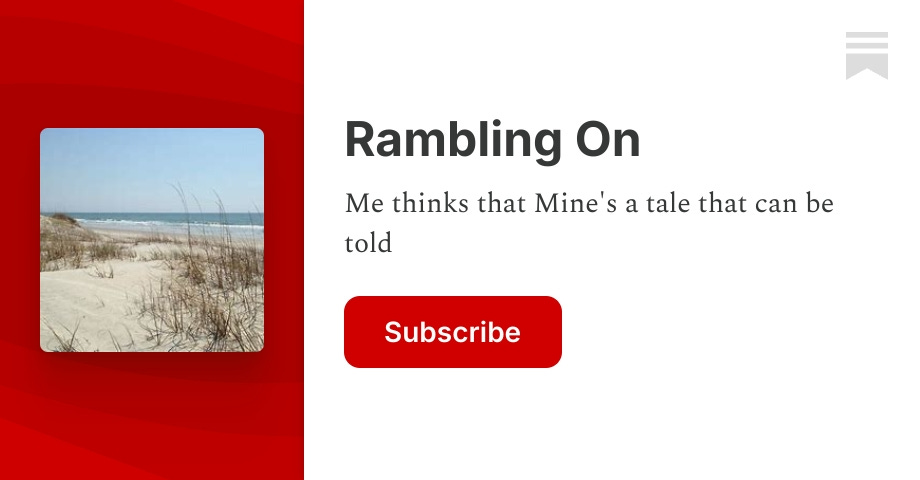 Rambling On | James Kidd Smyth | Substack