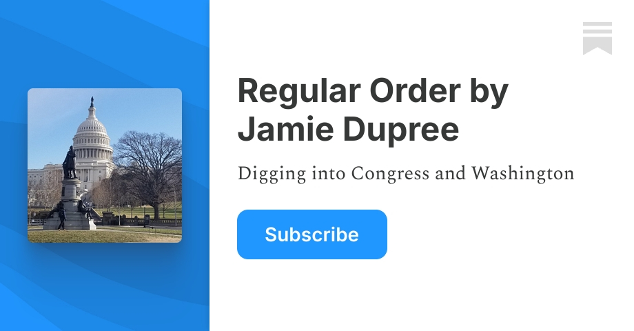 Regular Order by Jamie Dupree | Substack
