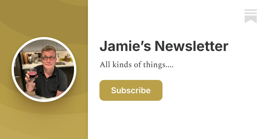 Jamie’s Newsletter | Jamie Grayson | Substack