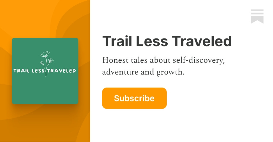 Trail Less Traveled | Jamie Joan-Marie | Substack