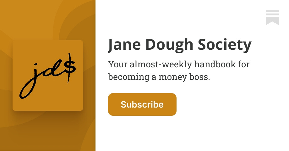 Jane Dough Society | Substack