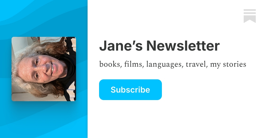 Jane’s Newsletter | Jane Griffiths | Substack