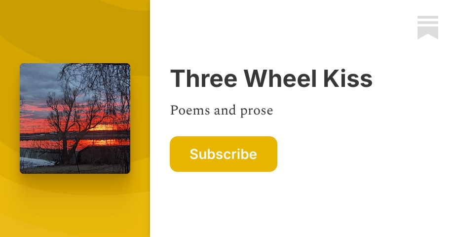 Three Wheel Kiss | Janelle Labelle | Substack