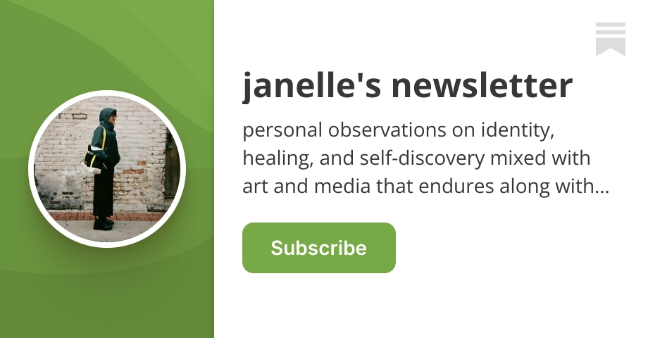 janelle’s newsletter | janelle reyes | Substack