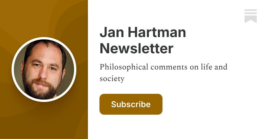 Jan Hartman Newsletter | Substack