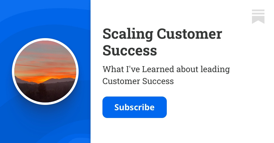 Scaling Customer Success | Janine Sneed | Substack